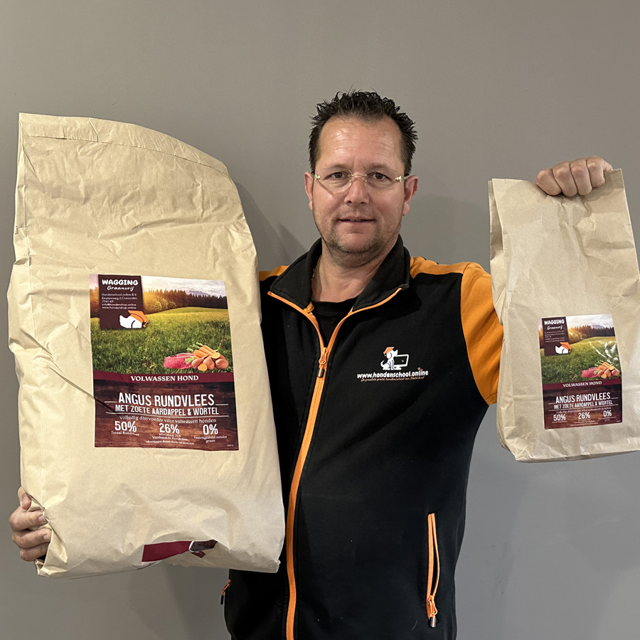 Wagging graanvrij Rund. 50 % Rund. Waarvan maar 26% versbereide rund